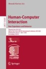 Human-Computer Interaction. User Experience and Behavior: Thematic Area ...