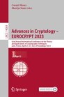 Advances in Cryptology – EUROCRYPT 2023: 42nd Annual International Conference on the Theory and ...