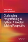 Challenging Programming in Python: A Problem Solving Perspective | SpringerLink