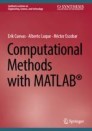 Computational Methods with MATLAB® | SpringerLink