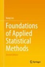 Foundations of Applied Statistical Methods | SpringerLink