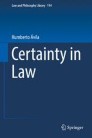 Concept of Legal Certainty | SpringerLink