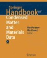 Springer Handbook of Condensed Matter and Materials Data | SpringerLink