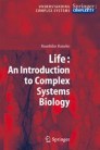 Life: An Introduction to Complex Systems Biology | SpringerLink