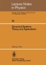 Dynamical Systems, Theory and Applications: Battelle Seattle 1974 ...