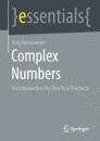 Complex Numbers: An Introduction for First Year Students | SpringerLink