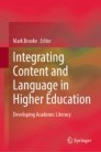 Integrating Content and Language in Higher Education: Developing ...