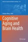 Cognitive Decline Associated with Aging | SpringerLink