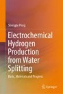 Electrochemical Hydrogen Production from Water Splitting: Basic ...