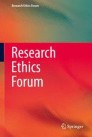 Research Ethics Forum | Book series home