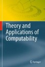 Theory and Applications of Computability | Book series home