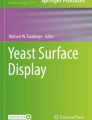 Yeast Surface Display: Methods, Protocols, and Applications | SpringerLink