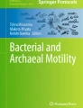 Motility Assay: Twitching Motility | SpringerLink