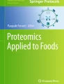 Lipidomics and Proteomics Approaches in Food Composition Analysis: A ...