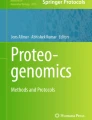 Experimental Design and Data Acquisition in Food Proteomics Using ...