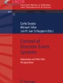Supervisory Control of Discrete-Event Systems Under Attacks | Dynamic Games and Applications