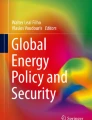Global energy security under different climate policies, GDP growth ...
