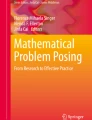Problem Solving in Mathematics Education | SpringerLink