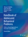 Gangs and Adolescent Mental Health: a Narrative Review | Journal of ...