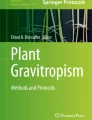 Plant responses to hypergravity: a comprehensive review | Planta
