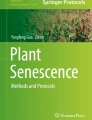 Leaf senescence: an overview | Plant Physiology Reports