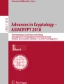 Two modifications for Loidreau’s code-based cryptosystem | Applicable Algebra in Engineering ...