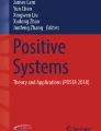 Stochastic Stability of Discrete Time Positive Markov Jump Nonlinear Systems | Journal of ...