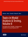 Basics of Experimental Modal Analysis | Springer Nature Link