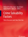 Dissecting a Criminal Investigation | Journal of Police and Criminal ...