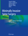 Thoracic Lateral Extracavitary Decompression and Fusion | SpringerLink