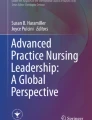 Models and Frameworks for Advanced Practice Nursing (APN) | SpringerLink