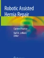 Robotic Transabdominal Preperitoneal Inguinal Hernia Repair (rTAPP) | SpringerLink