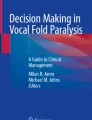 Current management of arytenoid sub-luxation and dislocation | European ...