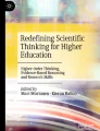 Scientific Thinking and Critical Thinking in Science Education ...