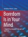 Bored to stay bored: state boredom increases social comparison ...