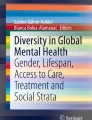 Gender Roles in Mental Health: A Stigmatized Perspective | SpringerLink