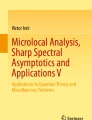 An Introduction to Semiclassical and Microlocal Analysis | SpringerLink