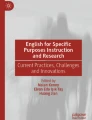 Teaching English for Specific Purposes (ESP): English for Vocational Purposes (EVP) | SpringerLink