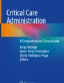 Handbook of Critical and Intensive Care Medicine | SpringerLink