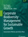 Business and biodiversity: achieving the 2050 vision for biodiversity ...