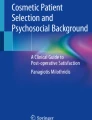 Addiction to Cosmetic Procedures: A Scoping Literature Review ...