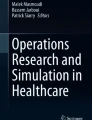 A Simulation-Based Approach for Inpatient Capacity Management at a Hospital Dedicated for Cancer ...