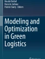 Green Vehicle Routing Problem: A Critical Survey | SpringerLink