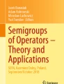Semigroups of Linear Operators and Applications to Partial Differential Equations | SpringerLink