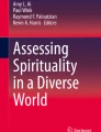 Measuring Spiritual Integrity in Turkish Culture: A Psychometric ...