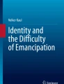 Personal identity, individual autonomy and group rights | Philosophical ...