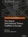 Liberal Internationalism: Theory, History, Practice | SpringerLink