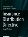 Insurance Distribution Systems | SpringerLink