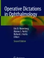 Extracapsular and Intracapsular Cataract Extraction | SpringerLink