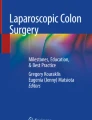 Laparoscopic Colectomy: A Step by Step Guide | Springer Nature Link